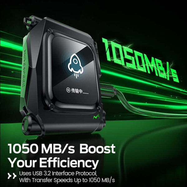 Secure Your Data with MOVESPEED ST10 Touch Lock 1TB/2TB SSD 1050MB/s