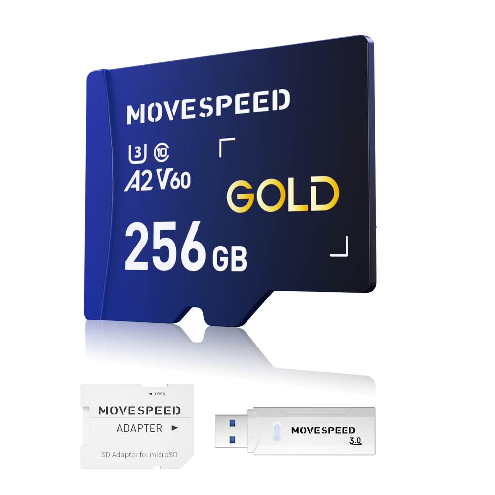 MOVESPEED GOLD Micro SD Card: Fast, Reliable 4K Storage Solutions