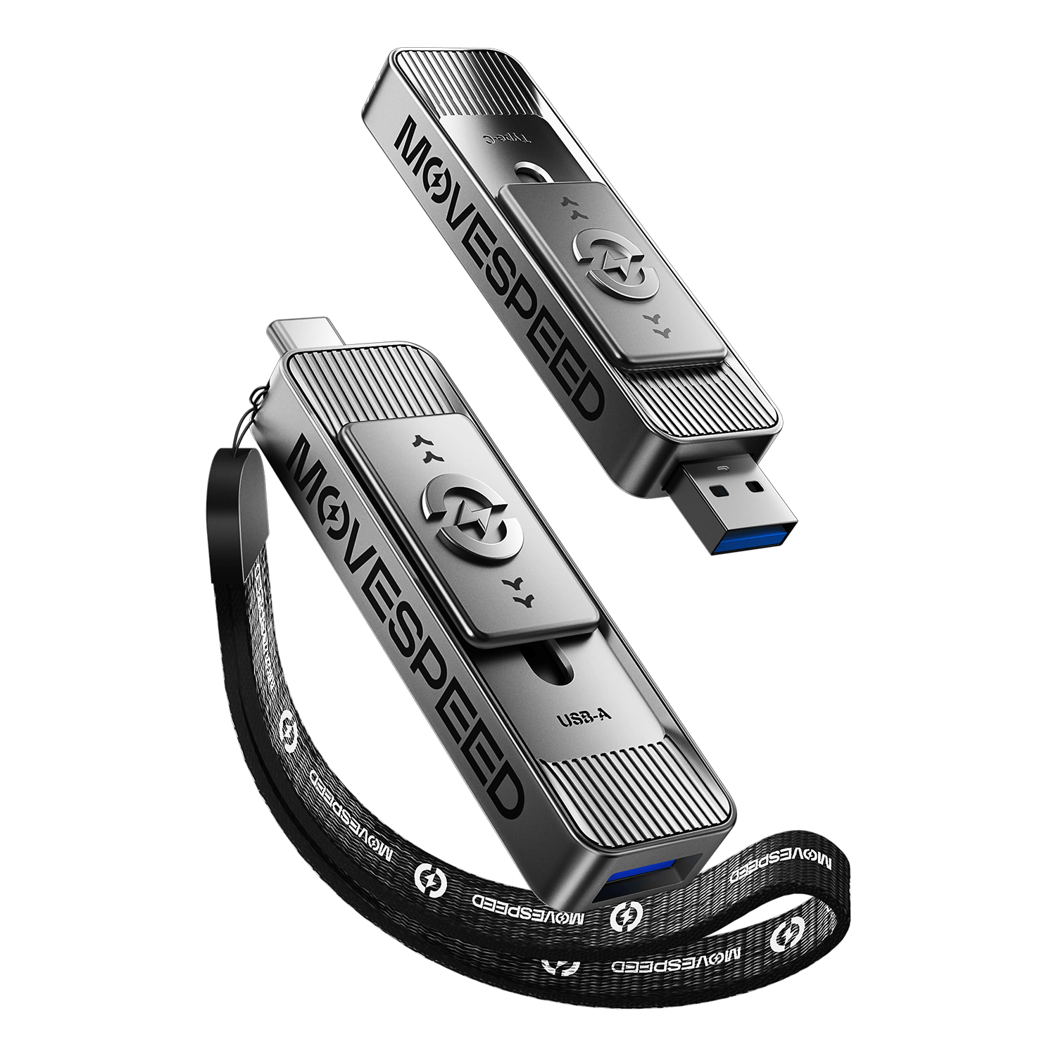 MOVE SPEED SP05/SP10 128GB-2TB 500MB/s 1000MB/s Read/Write Speed, USB