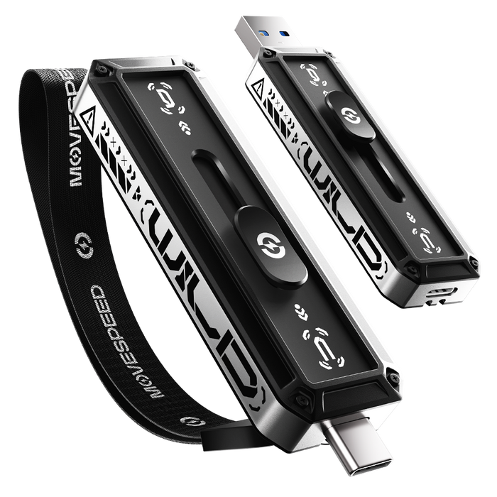 Experience lightning-fast 1000MB/s transfers with MOVESPEED WD10 USB-C ...