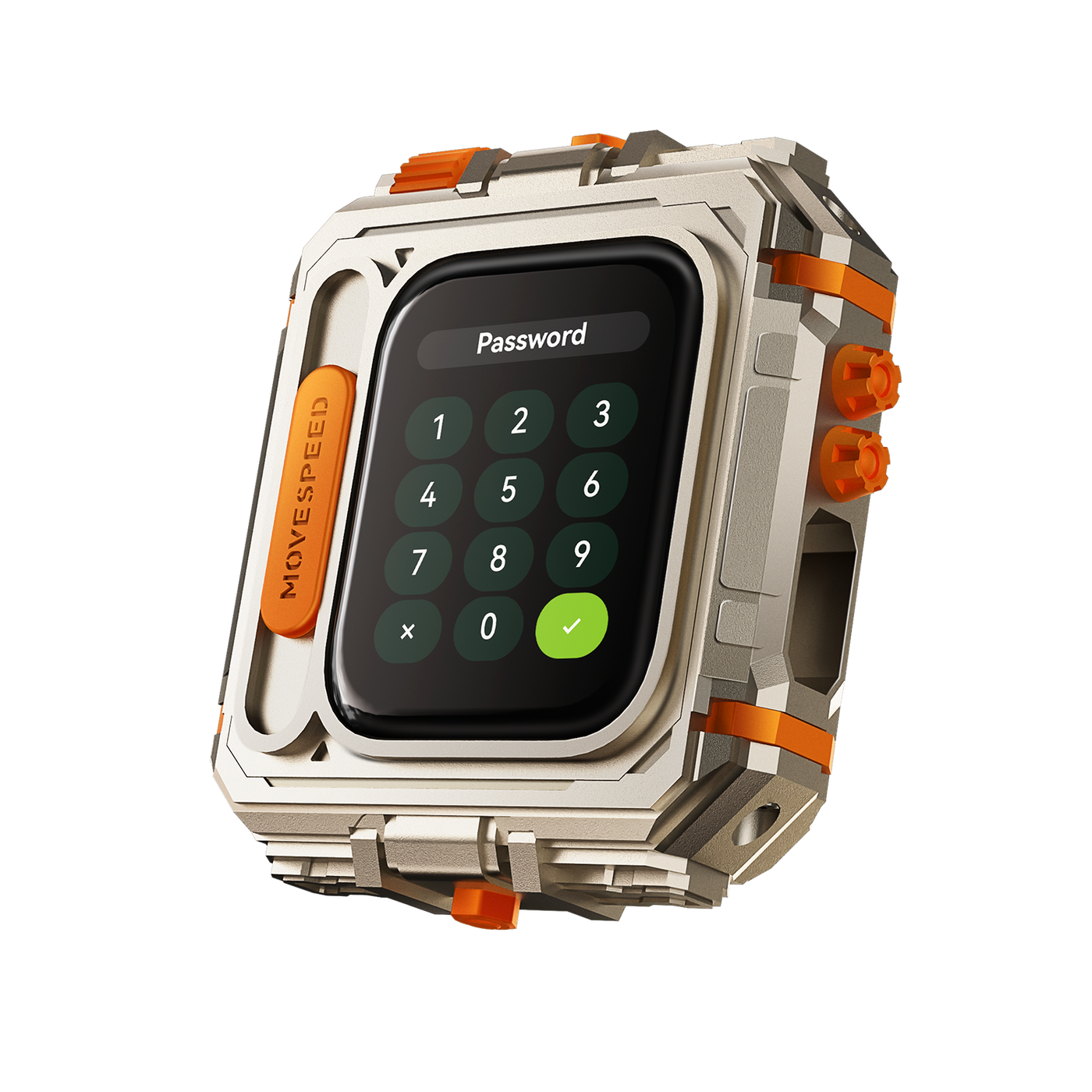 MOVE SPEED 1TB/2TB Portable SSD with Touchscreen